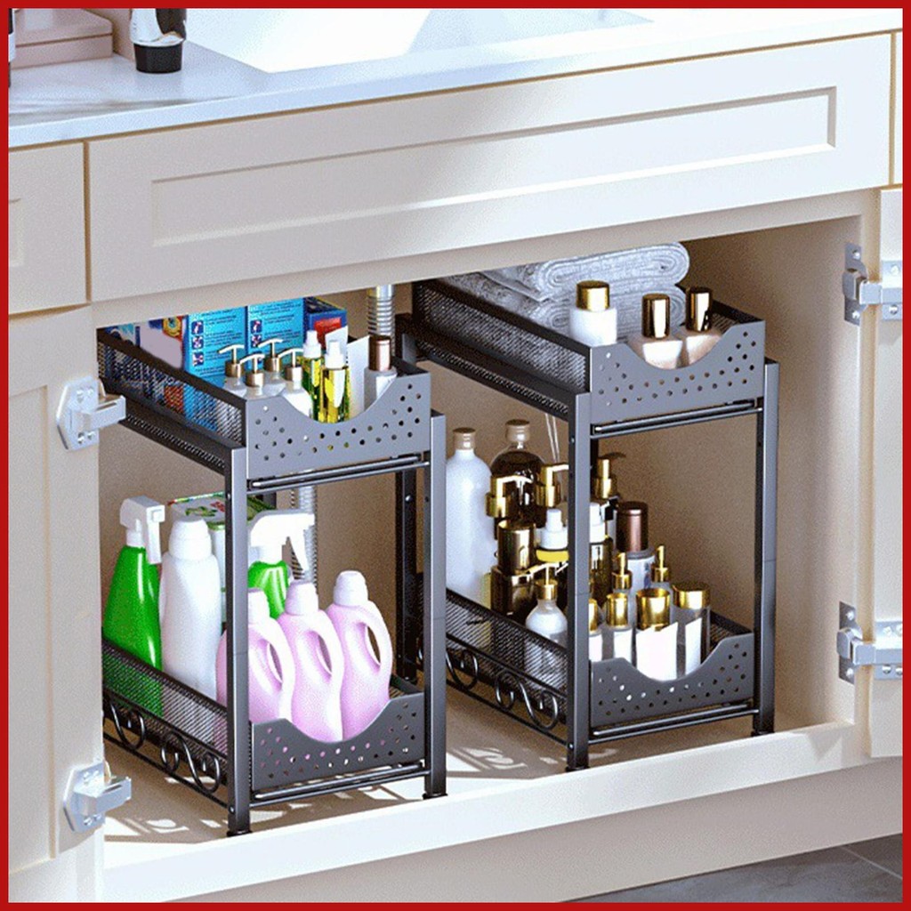 Pull Out Cabinet Organizer Multi-Purpose Cabinet Organizer Storage ...