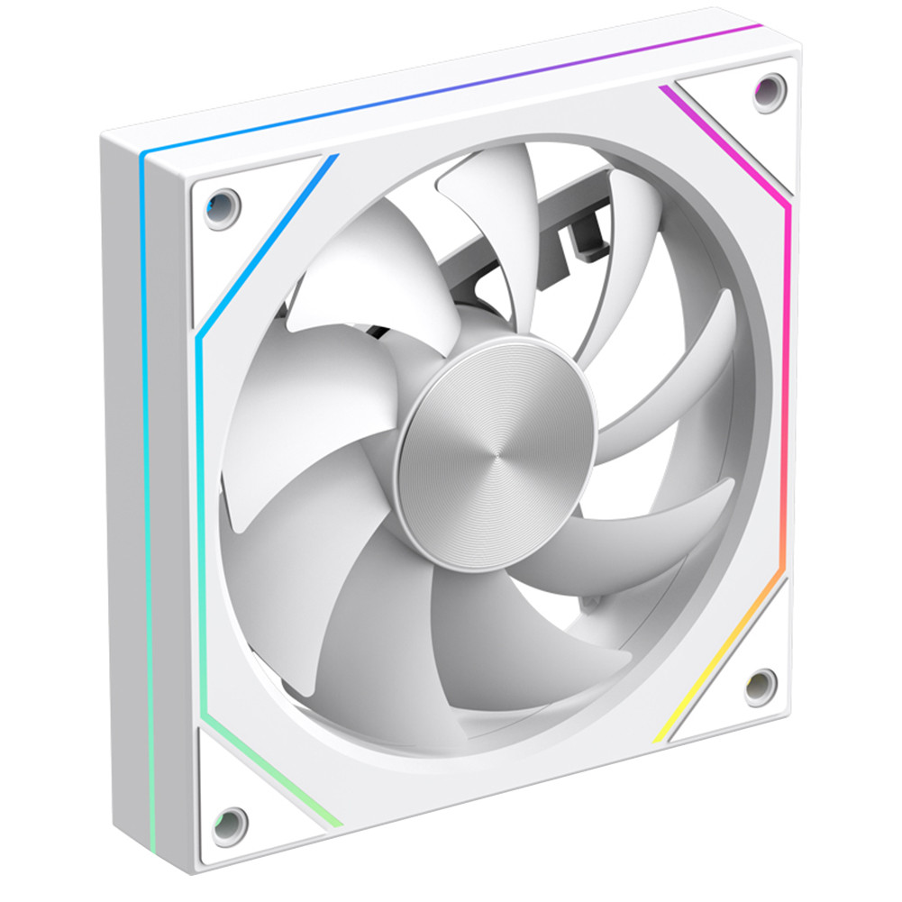 keepdreaming 12cm RGB Case Fans with Lighting Effect RGB PC Fan 5V-3PIN ...