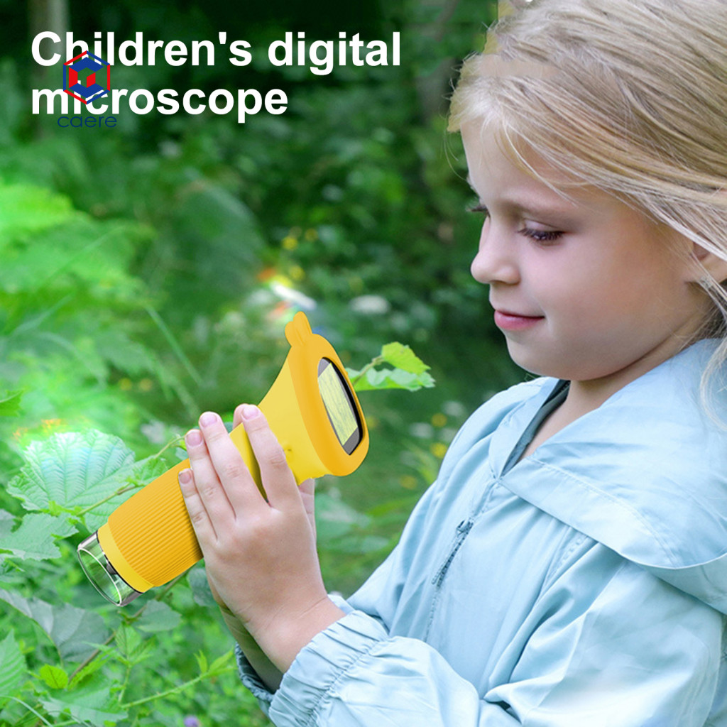 CAE| Children Pocket Microscope Kids Microscope with Adjustable Led ...