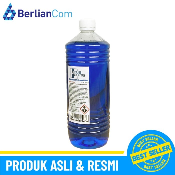 Aquatuning AT Protect UV Crystal Blue 1000mL PC Computer Water Cooling ...