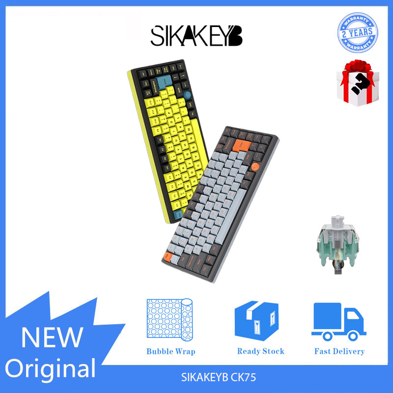 SIKAKEYB CK75 Gaming magnetic axis 83 keys wired adjustable and Mu ...