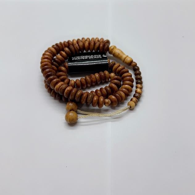 Tasbih Kayu 100 Biji Eksclusive Kayu prayer beads (8mm) 100%Buatan ...