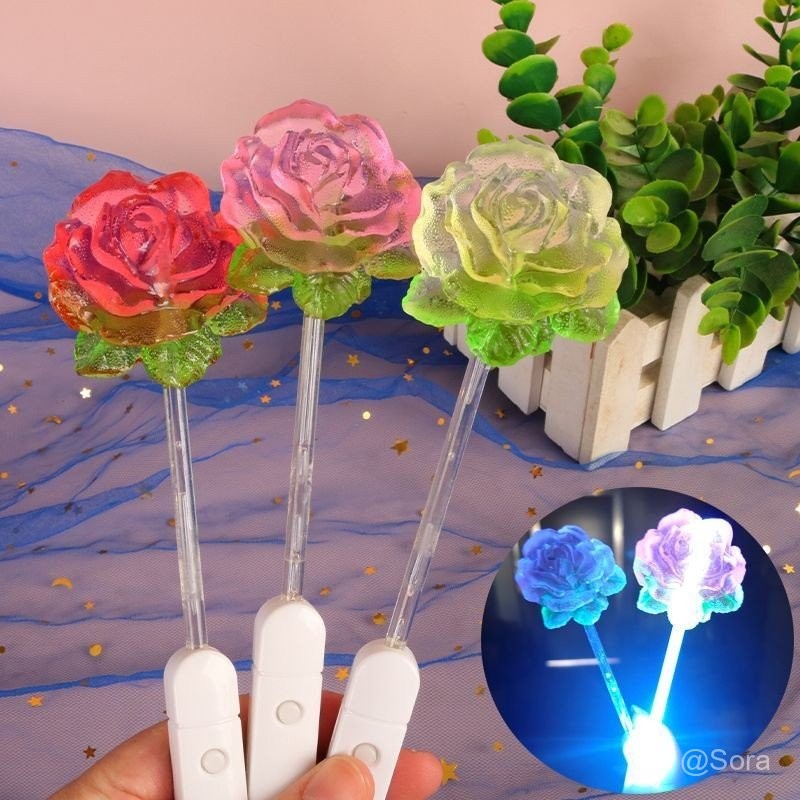 High-value Luminous Candy No Sucrose Tanabata Valentine's Gift Rose ...