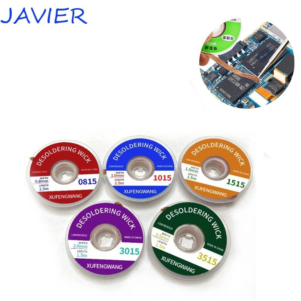 JAVIER Solder Remover, Wick Wire Cable Lead Cord Desoldering Braid, No ...
