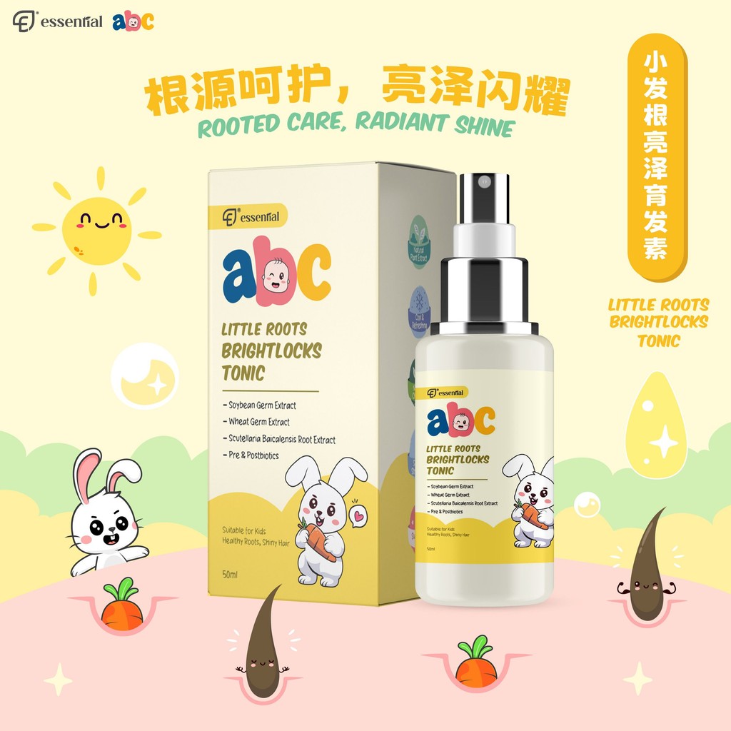 Essential ABC Little Roots Brightlocks Tonic 50ml | Shopee Malaysia