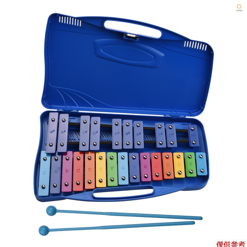 25 Notes Glockenspiel Xylophone Hand Knock Xylophone Percussion Rhythm ...