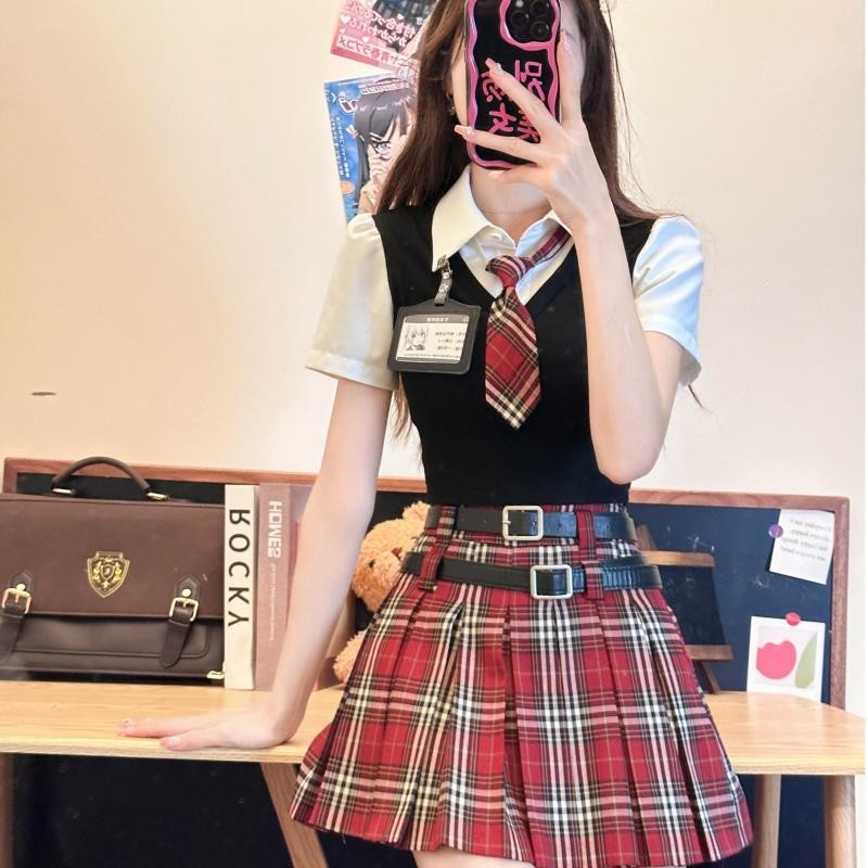 Large Size Fat Sister American Style Preppy Style Narrow Belly Covering ...