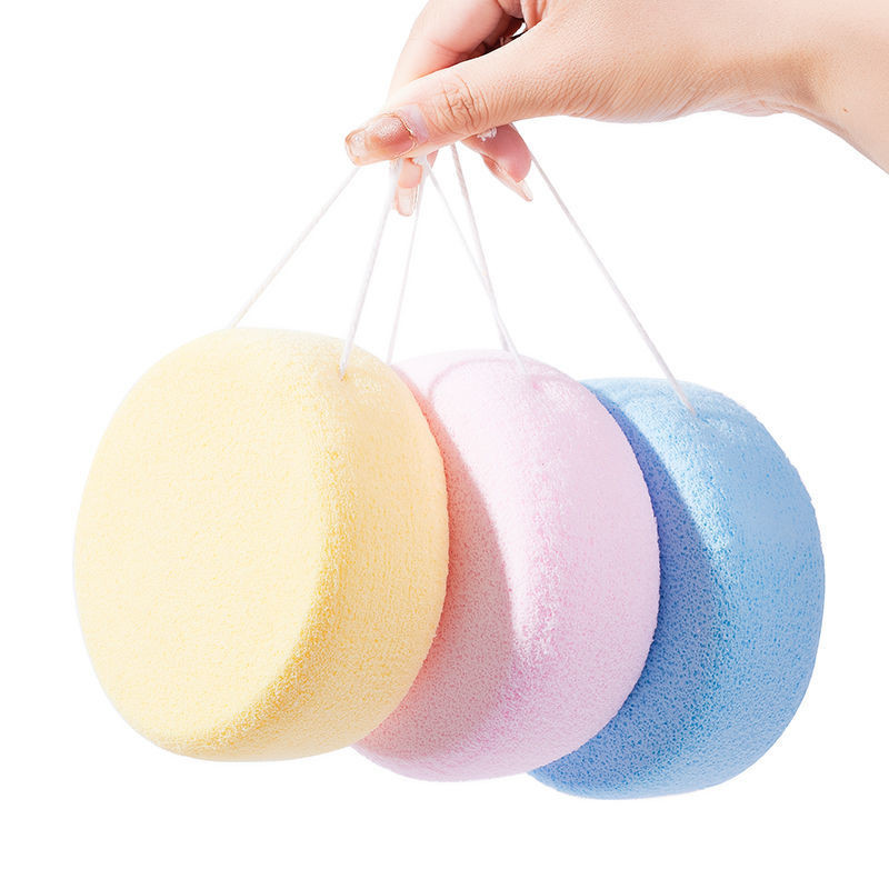 Face Wash Sponge Cleansing Puff Face Wipe Face Puff Thickened Puff Deep ...