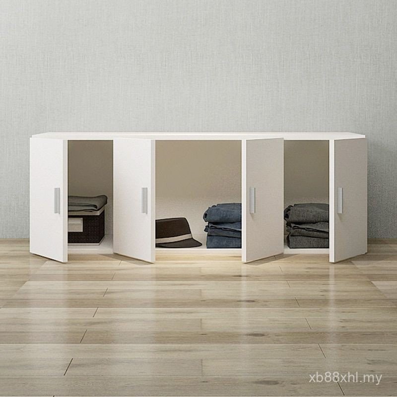 Kabinet atas almari baju, kabinet rendah sederhana balkoni, 2 pintu, 3 ...