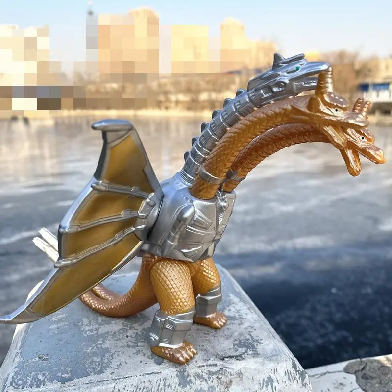 2024 Low Price Clearance King Three-Headed Dragon Golden Mechanical ...
