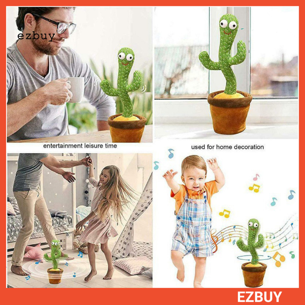 [EY] Dancing Doll Plush Toy Rechargeable Dancing Doll Singing Dancing ...