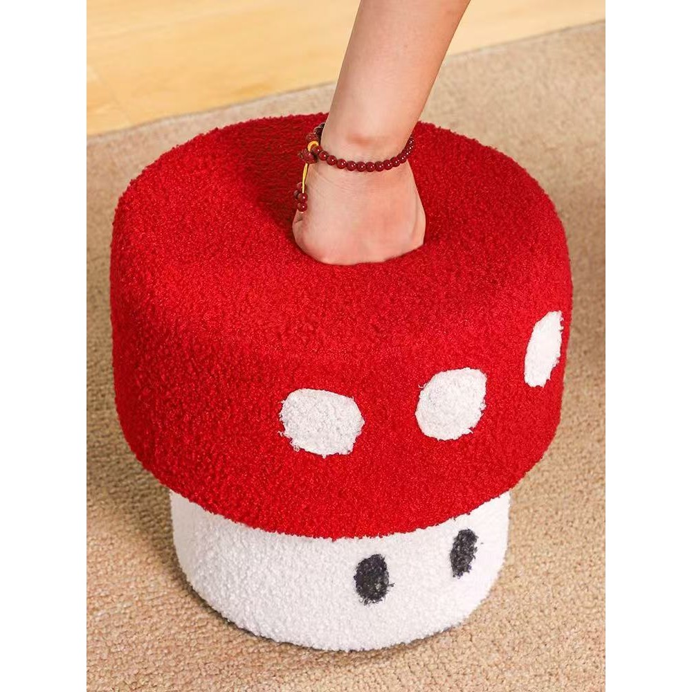 Mario Mushroom Stool Shoe Changing Stool Doorway Can Sit Entrance ...