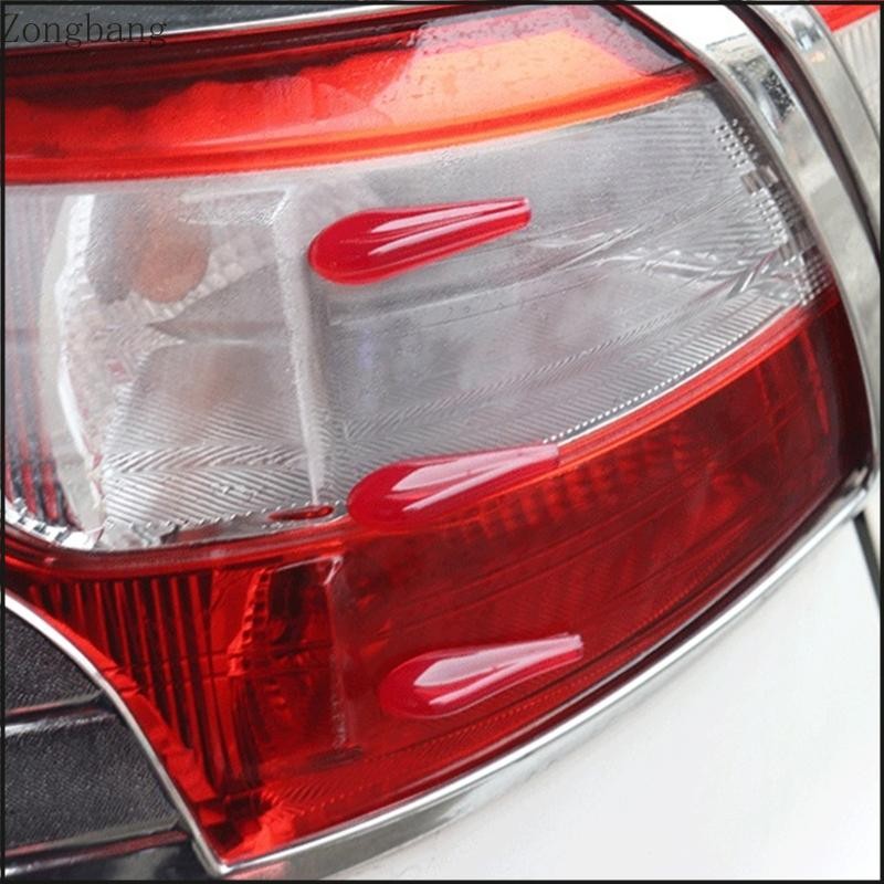 Zone Car Rear Spoiler Sticker Acrylic Lip Tail Trunk Bumper Trim ...