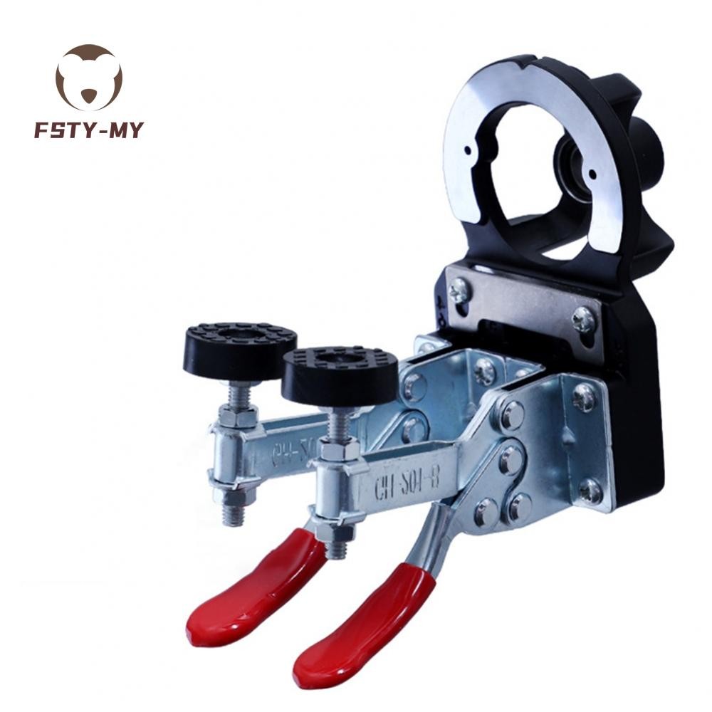 35mm Concealed Hinge Drilling Jig Set with Double Clamp for Precise ...