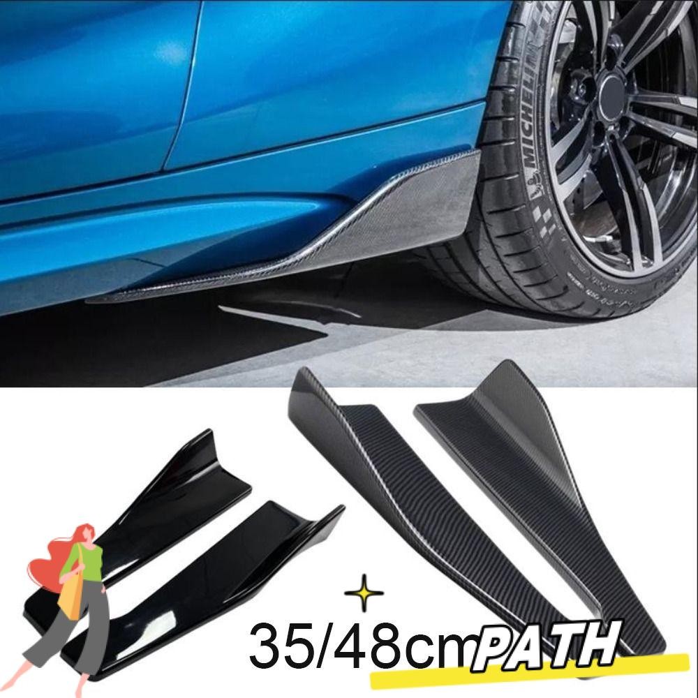 PA-HOME Car Bumper Spoiler Rear Lip, Carbon fibre Spoiler Splitter Car ...