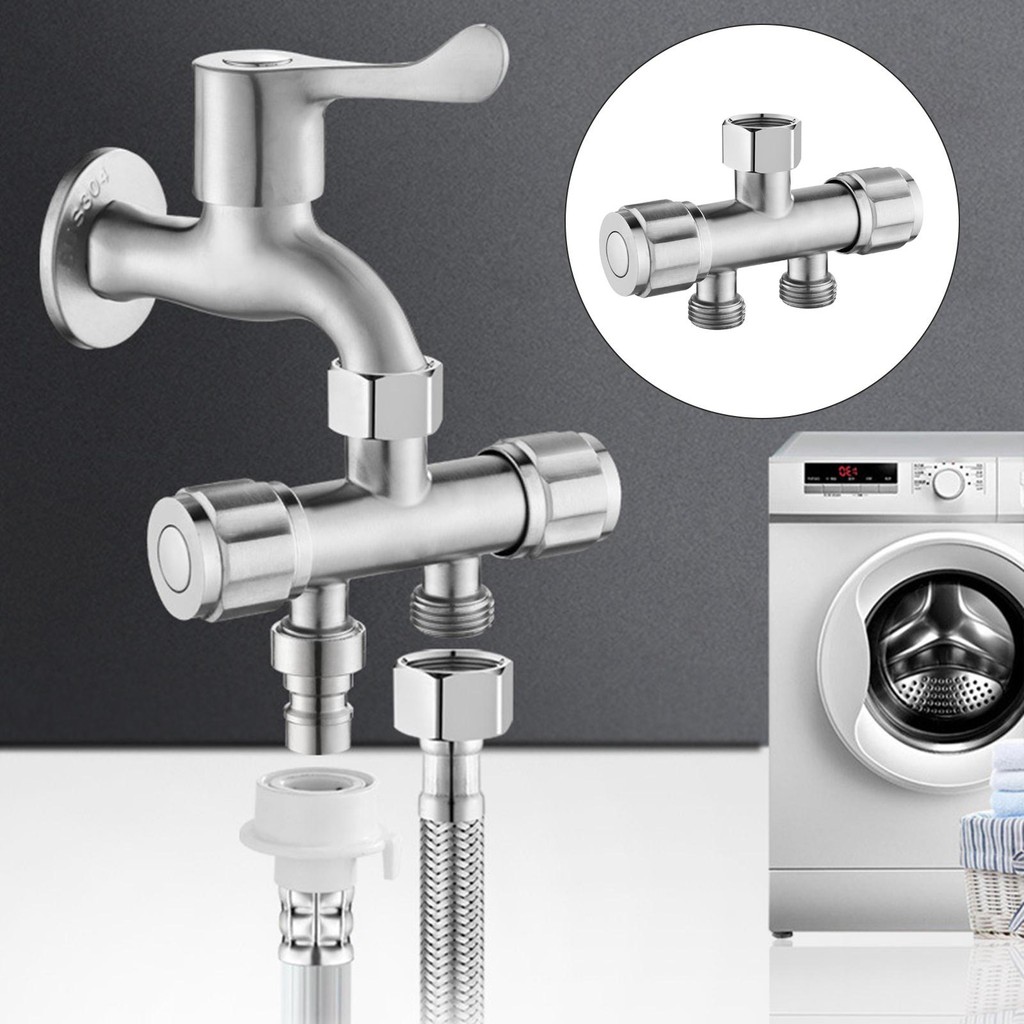 [uguuiya] Washing Machine Faucet Diverter Outlet Splitter Handles ...
