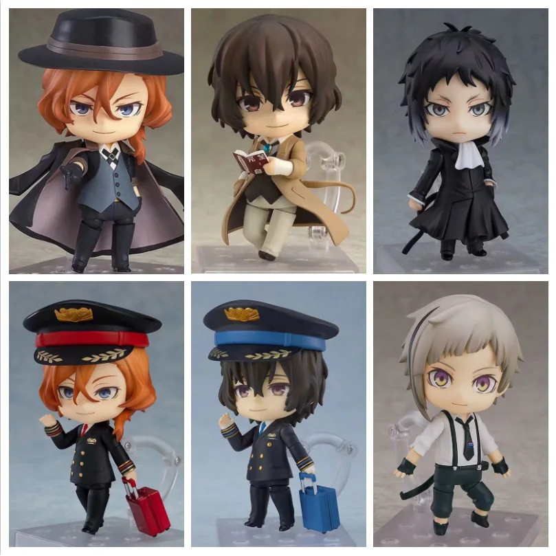Q-Version Nendoroid 676 Chuuya Nakahara & 657 1748# 893# Dazai Osamu ...