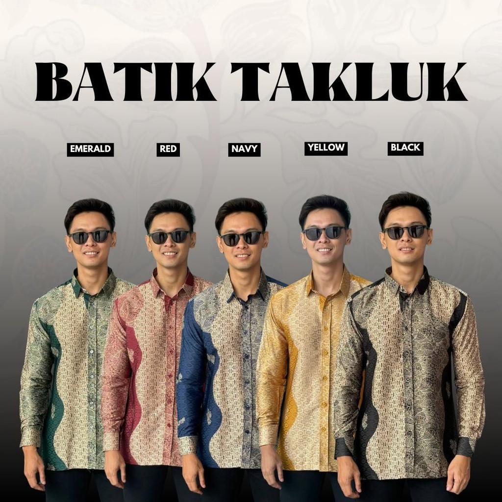 BH Baju Batik Long Sleeve TAKLUK Colllection | Shopee Malaysia
