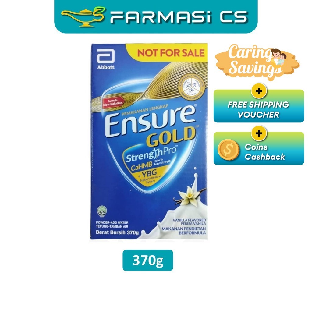 Abbott Ensure Gold Vanilla 370g Strength Pro EXP:06/2025 [ Protein ...