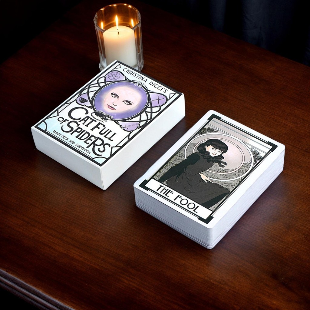 Cat Full of Spiders Tarot Tarot Card Guide Book 78X Cat-Spider Theme ...