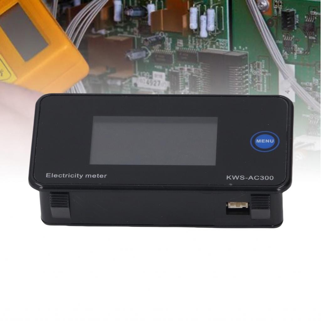 AC Multimeter with Open Transformer AC50-300V 0-100A 0-30KW 0.01 ...