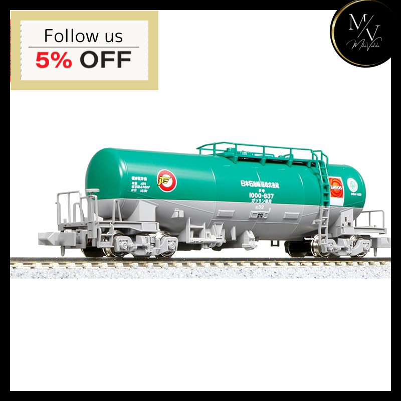 KATO N Gauge Taki 1000 Late Model Japan Oil Transport with ENEOS & Eco Rail Mark 8081-3 ...