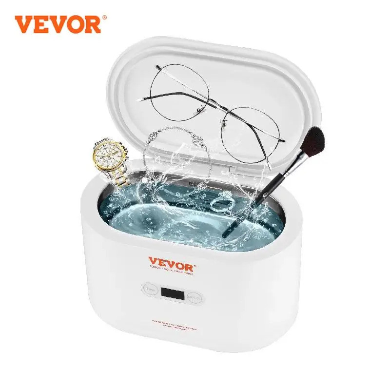 VEOVR 650ml Ultrasonic Cleaner Mini Portable Washing Machine Ultrasound ...