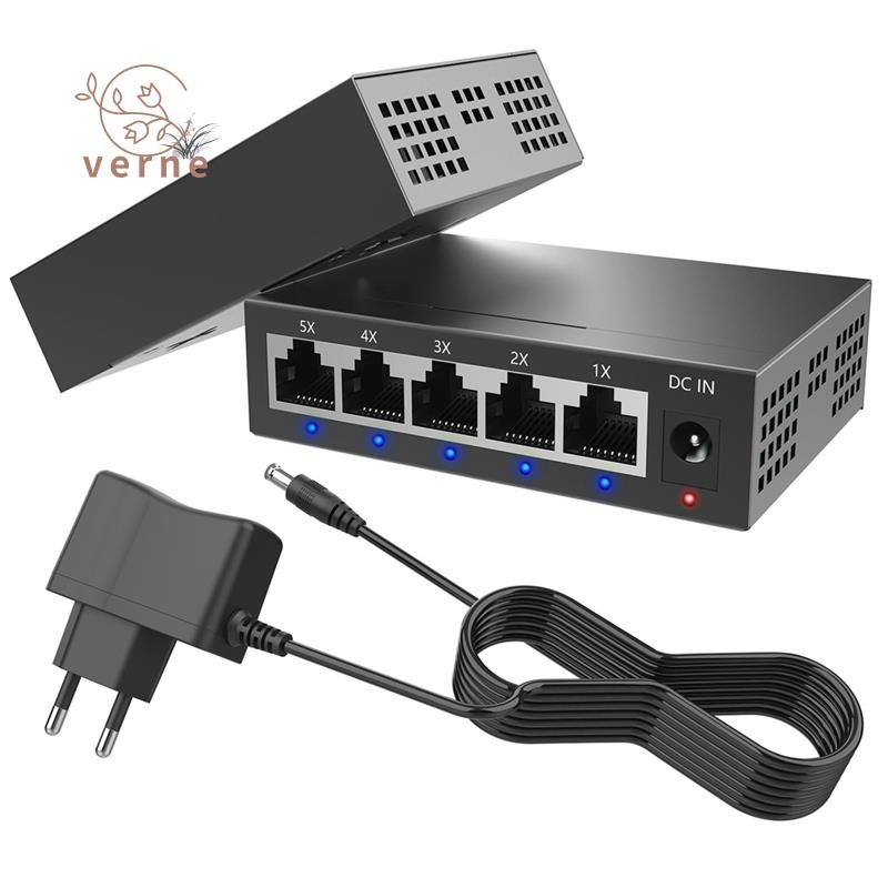 Gigabit Industrial Switch 5 Port 1000Mbps Industrial Switch Mini ...