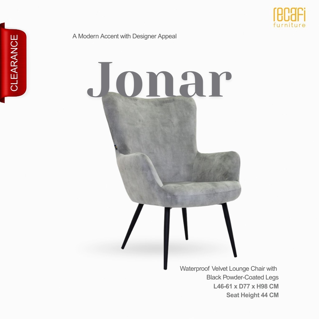 Recafi Furniture Jonar Lounge Chair | Design Arm Chair | Leisure Chair ...