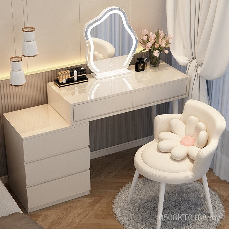 Modern Simple Dressing Table Integrated Style Dressing Table Storage ...