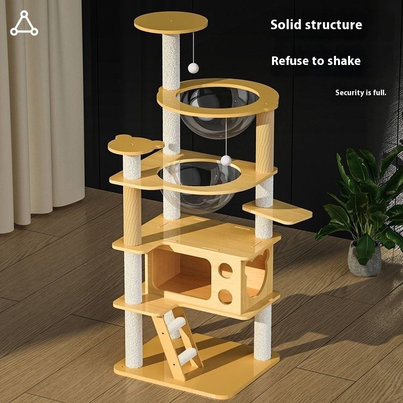 Cat Climbing Frame Space Capsule Cat Litter Cat Tree One Small Cat ...