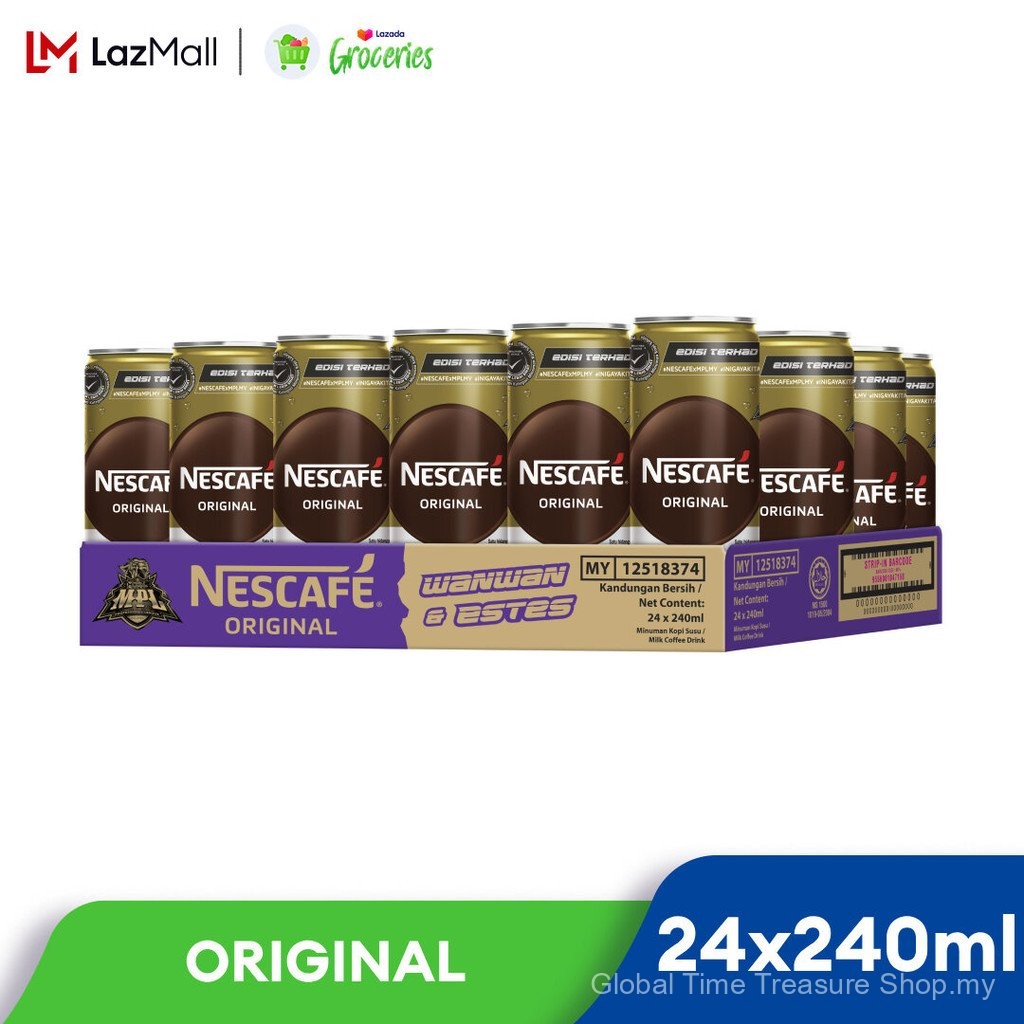 [CARTON] NESCAFE Original Can 24x240ml | Shopee Malaysia