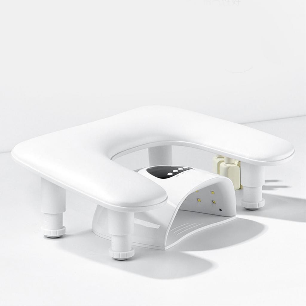 Bmai Two Hands Nail Arm Rest Ergonomic Portable Stand Adjustable Height ...