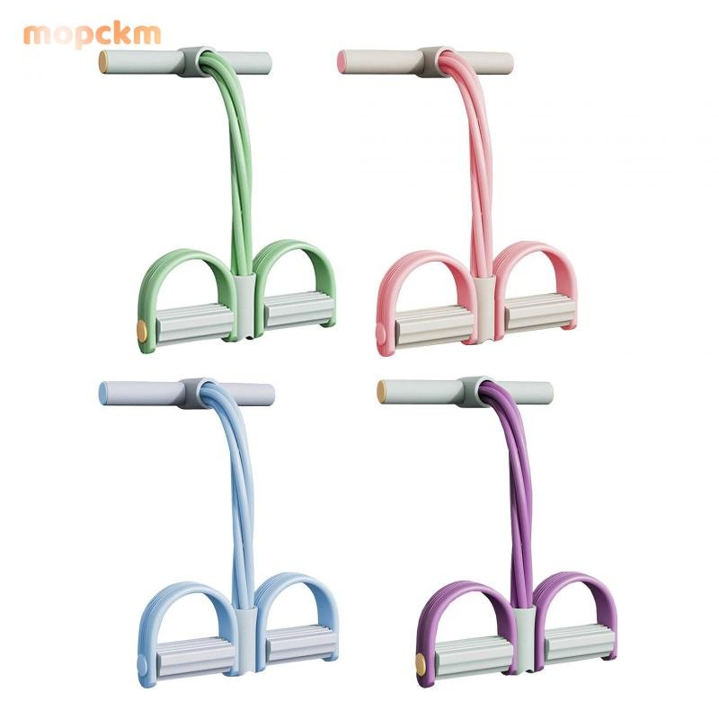 [mopckm] Pedal Resistance Band Sit Up Pull Rope Exerciser Portable Gym ...