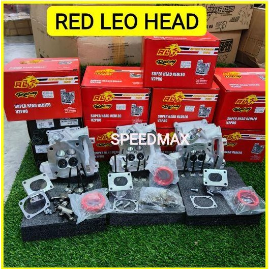 RED LEO HEAD LC 4S 5S LC135 Y16 R15 NVX SUPERHEAD VPRO 19/22 CNC 20/23 ...