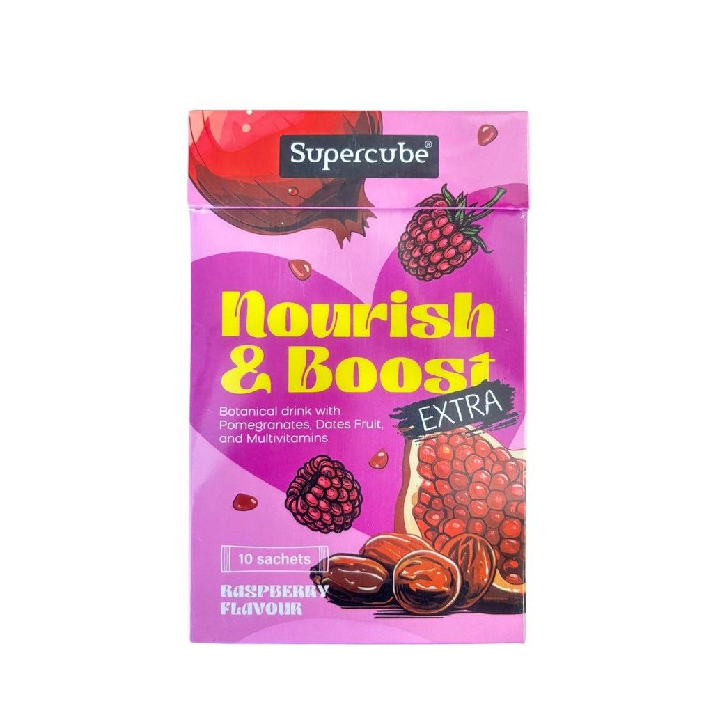 Supercube Nourish Boost Extra Liquid Multi Vitamin (10 Sachets ...
