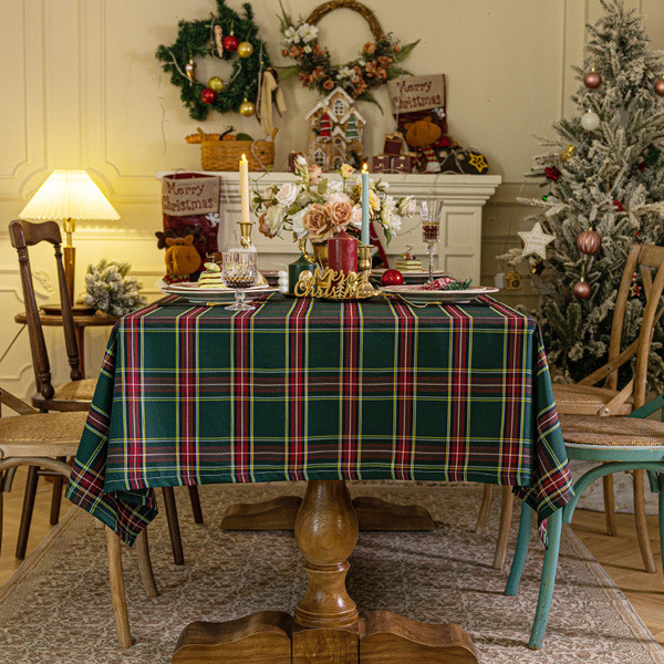 christmas table decoration alas meja alas meja murid Suasana gaya ...