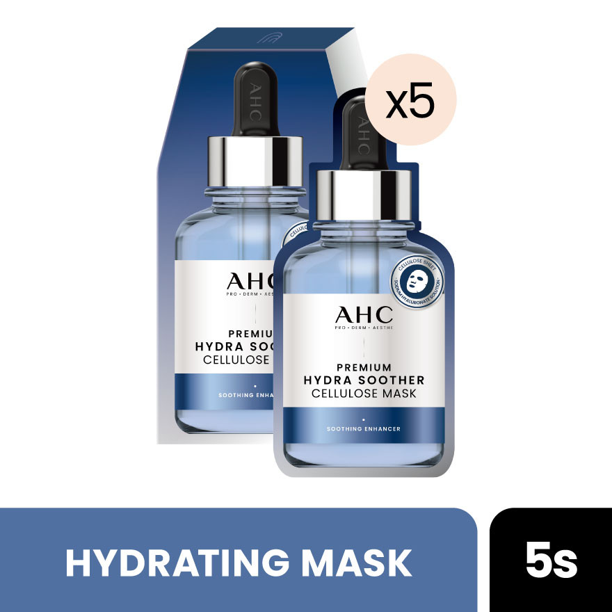 AHC Premium Hydra Soother Cellulose Mask 5s | Shopee Malaysia