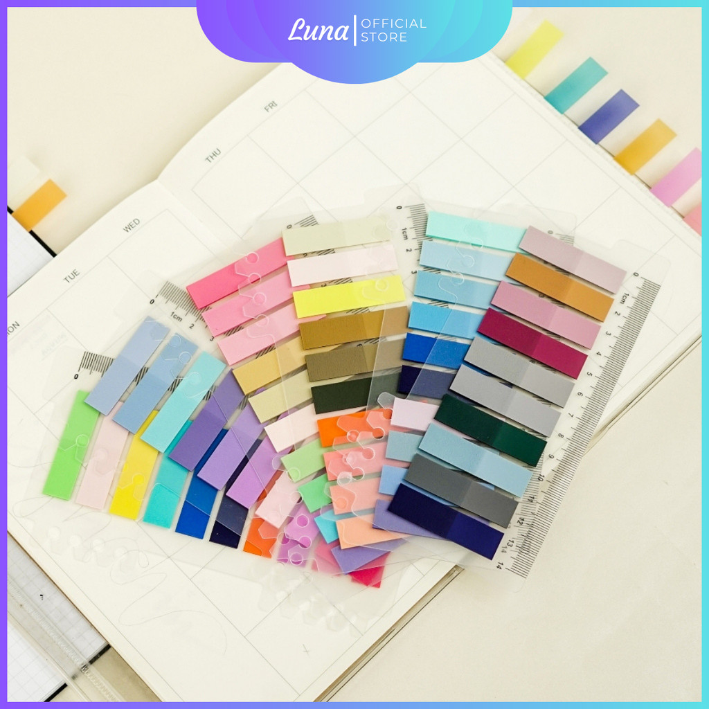 Memo & Stick Notes Fancy Pastel & Vintage Colors Notes Sticky Paper ...