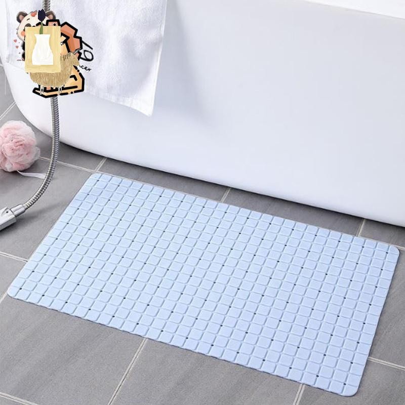 Bathroom Mat Thickness PVC Anti-slip Bath Shower Mat Floor Bathtub Mat ...