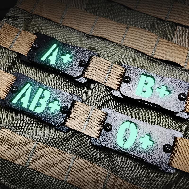 Mangogood Outdoor Equipment Molle Blood Type Marker Strip ...