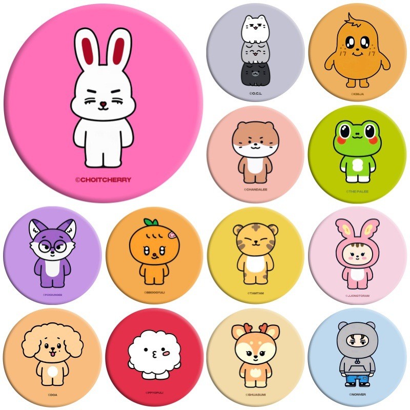 Kpop Idol SEVENTEEN Badge Miniteen Tinplate Round Brooches Pins Carat ...