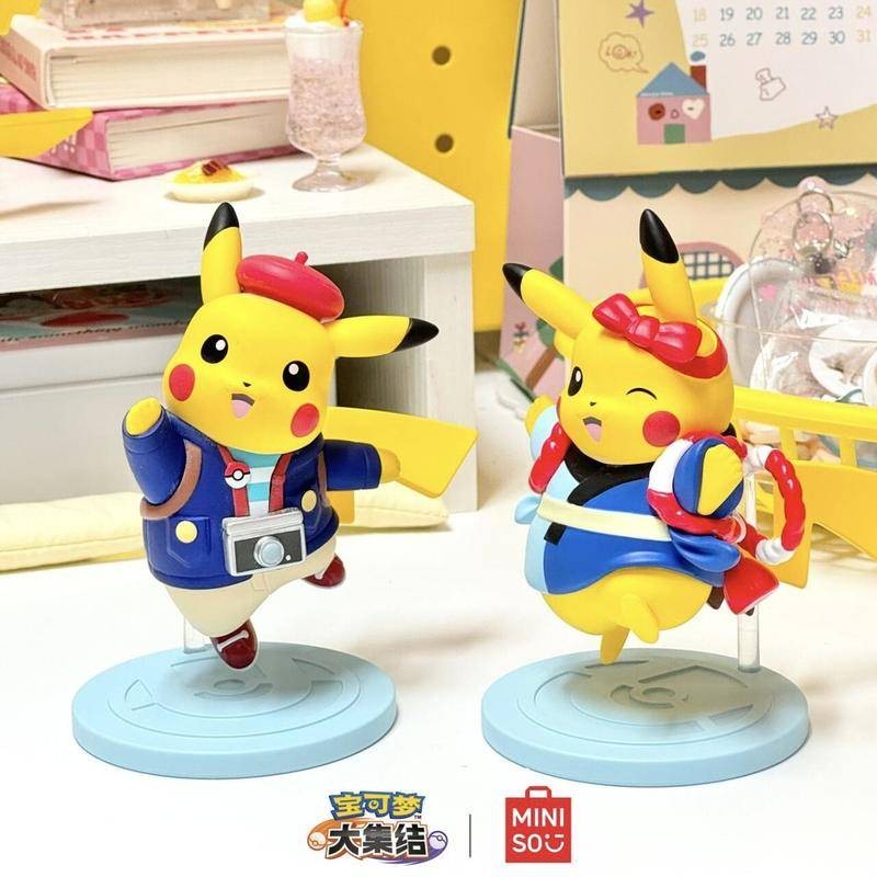 2024 MINISO&Pokemon UNITE Pikachu Blind Box, Pokemon doll collection ...