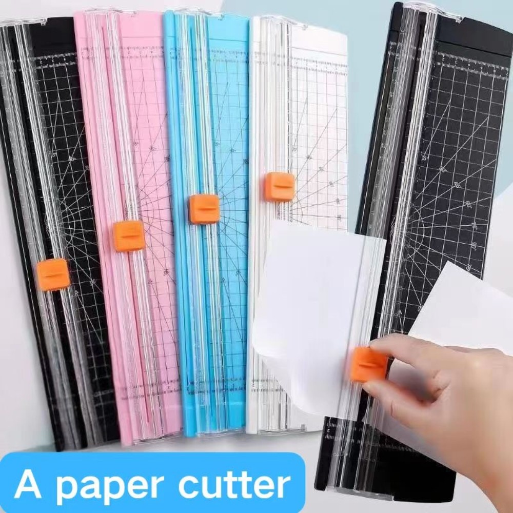 Multicolour Paper Cutter A4 Size Portable Paper Cutter with Replaceable ...