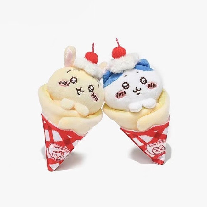 Super Cute chiikawa chiikawa Crepe Usachi Xiaoba Pendant Gift | Shopee ...