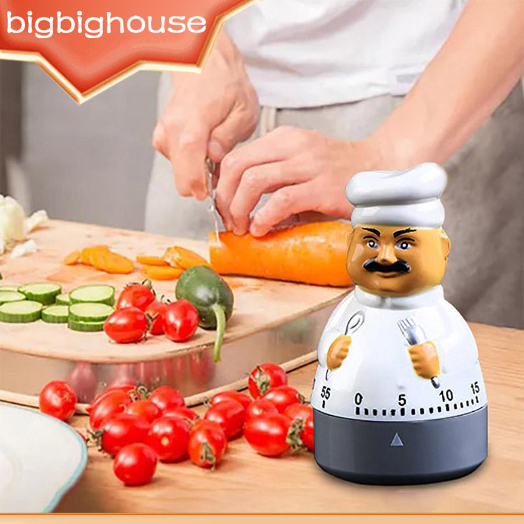 1/2/3 Kitchen Mechanical Timer Portable Student Timing Reminder Chef ...
