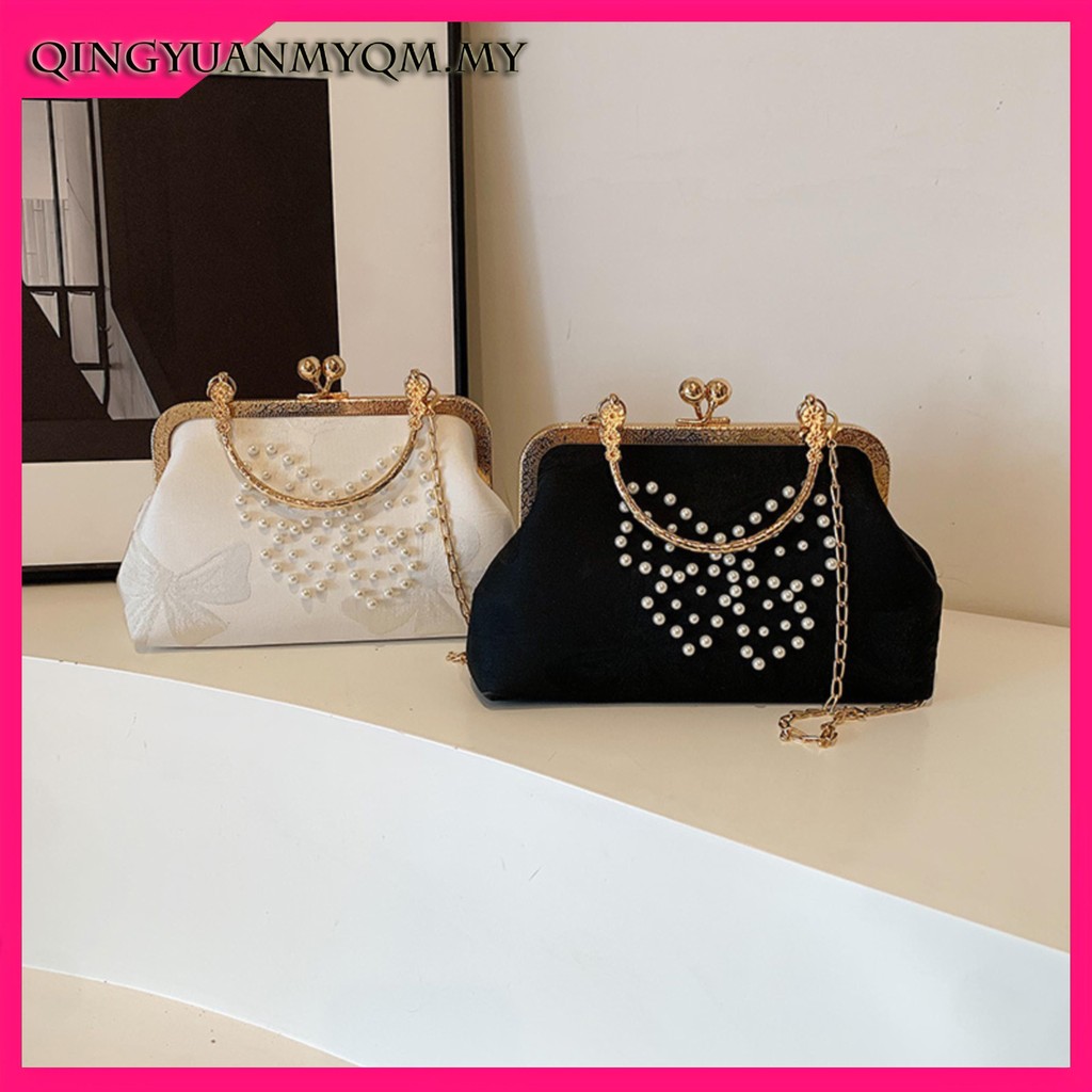 YVE Handbag, Shoulder Chain Chinese Style Dinner Bag, Elegant Women ...