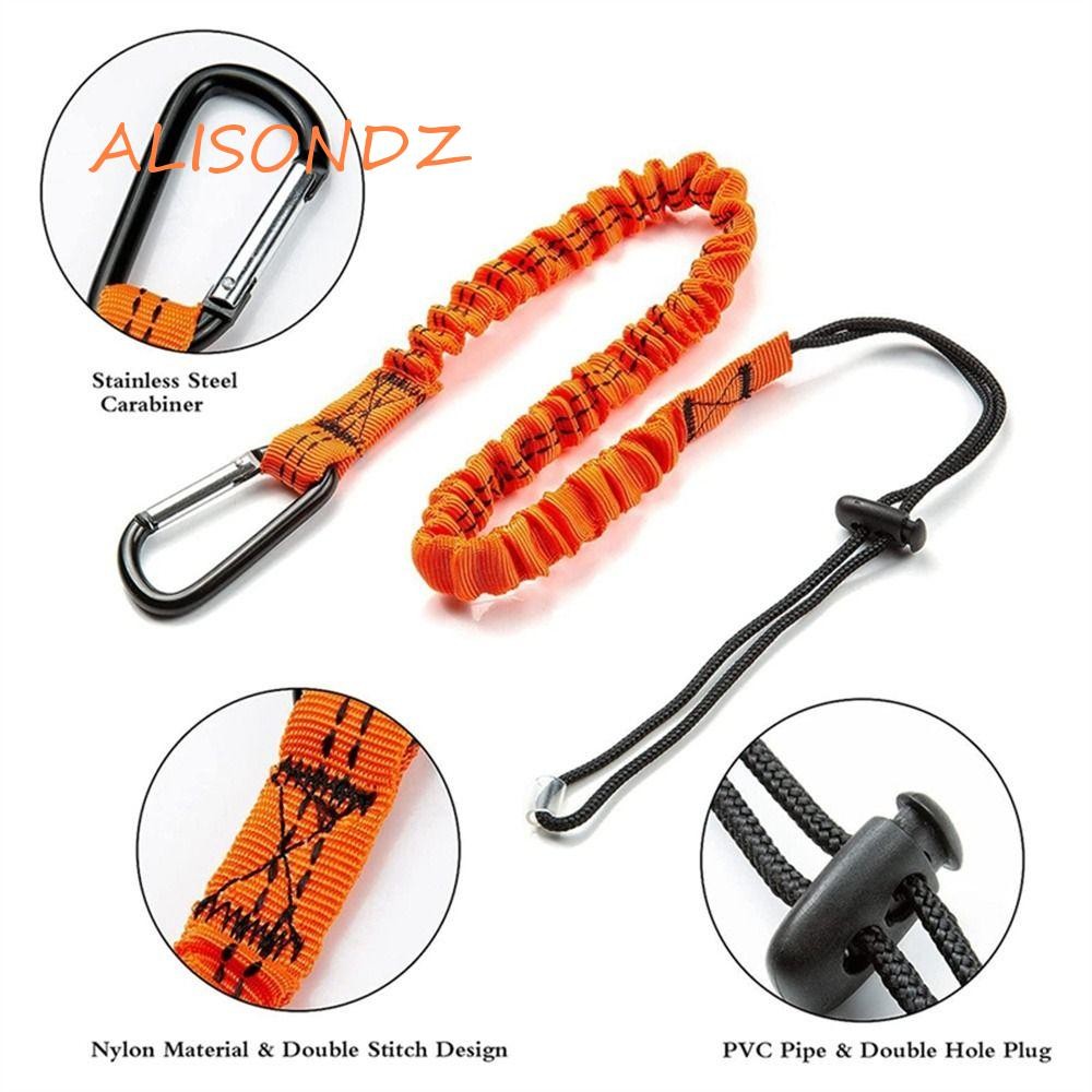 ALISONDZ Tool Safety Rope, Telescopic Climbing Working Safety Bungee ...