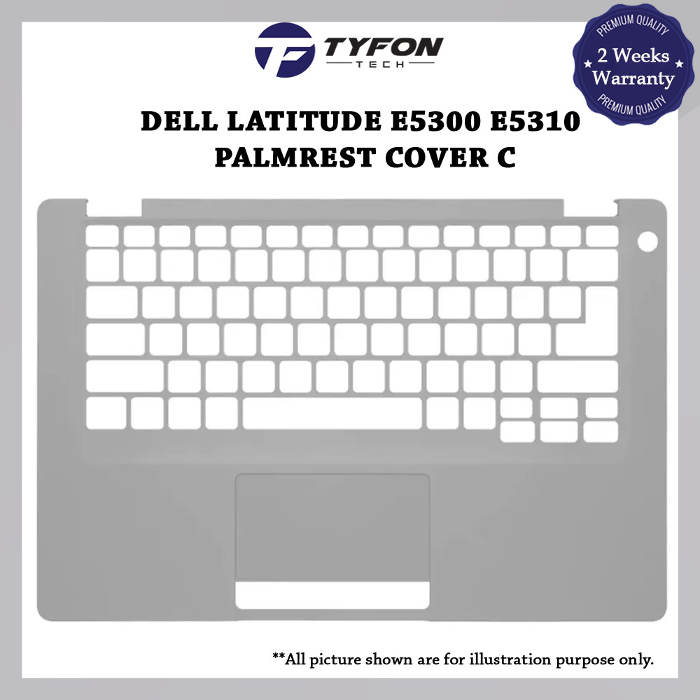 Dell Latitude 5310 5300 E5310 E5300 Laptop Palmrest Cover C 0JFT5C JFT5C (Refurbished) | Shopee ...
