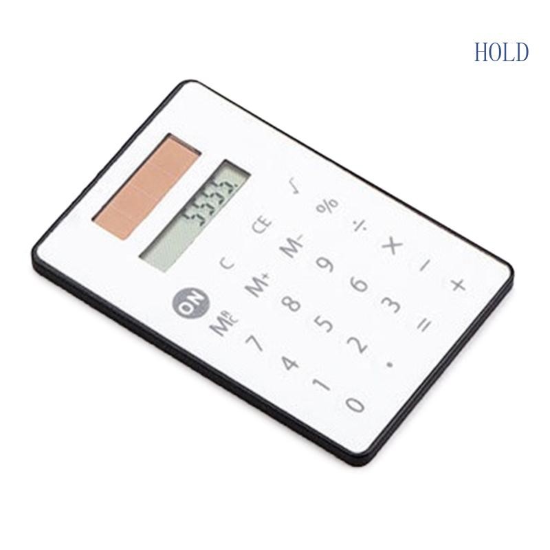 ACE Mini Calculator Solar Powered 8 Digit Quiet Calculators Easy to ...